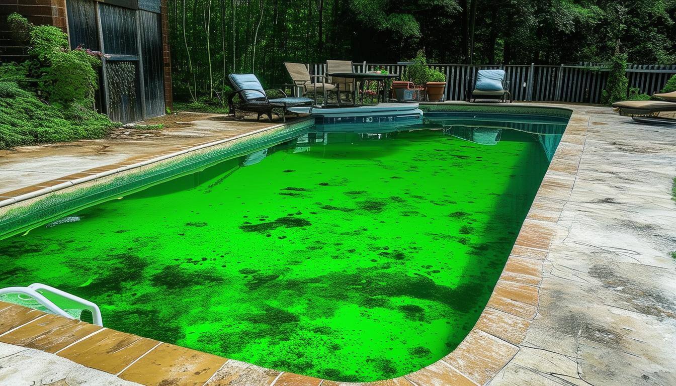How To Get Rid Of Algae In A Pool Fast! Green Pool Water Treatment
